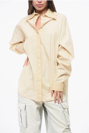 Quira Cotton Oversized Casual Shirt with Hidden Closure size 38