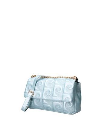 Pierre Cardin Sac à bandoulière pour femme Polyuréthane en polyuréthane 26,5 x 15,5 x 7,5 cm 9761-JULY15, bleu ciel, Taille unique