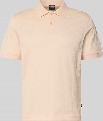 Joop Modern Fit Poloshirt mit Strukturmuster Modell Roberto