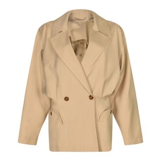 Blaz&eacute; Milano Wei&szlig;e Jacken f&uuml;r einen Stilvollen Look - - Jackets - Damen - Wei&szlig; - XL