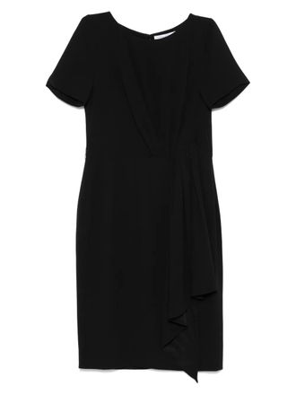 Dior robe à fronces (années 2010) - Noir