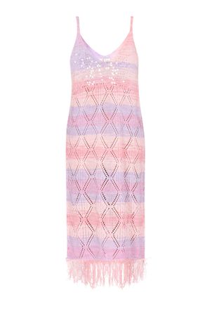 Izia Kleid Frauen rosa mehrfarbig