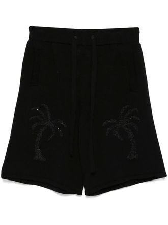 Laneus bermuda en maille - Noir