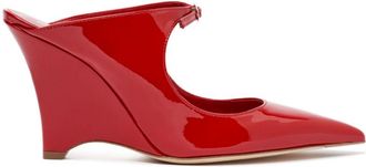 Scarosso mules Marta II 95 mm - Rouge