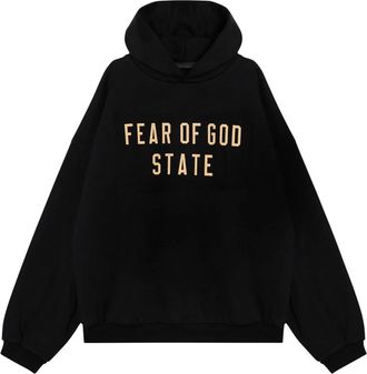Fear of God Homme, Sweatshirts et sweats &agrave; capuche, Noir, Taille: XS Sweat &agrave; capuche
