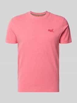 Superdry Regular Fit T-Shirt mit Logo-Stitching