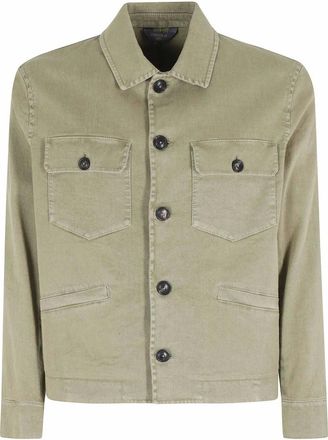Circolo 1901 Homme, Vestes, Vert, Taille: L Safari Jacket