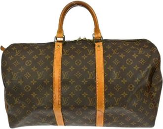 Louis Vuitton unisex, Pre-owned, Brun, Taille: ONE Size Sac Keepall Pre-owned