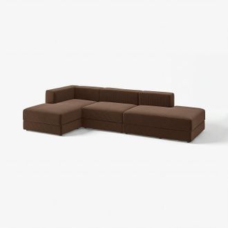 IKEA J&Auml;TTEBO 3,5er-Sitzelement mit R&eacute;camieren