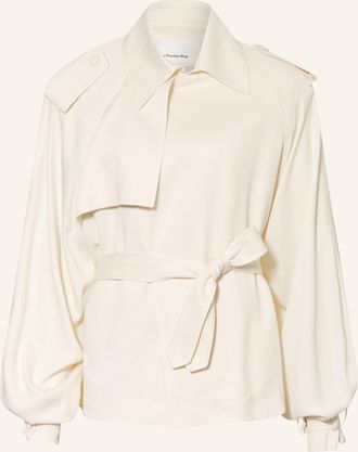 Frankie Shop Trench-Jacke Elva weiss