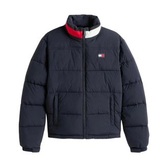 Tommy Jeans Femme, Vestes, Bleu, Taille: 38 FR TJW ESS Puffer Flag Jacket