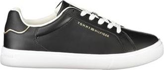 Tommy Hilfiger Women Essential Court Sneaker, Black, 36 EU