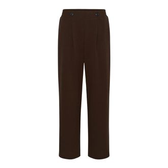 Kaffe Pantalon large - Femme - Pantalons - Brun - Taille: 36 FR