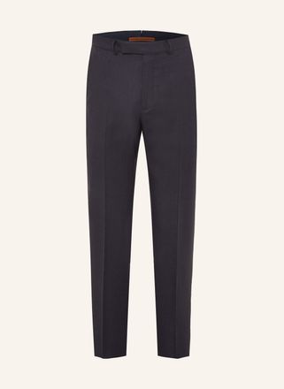Ermenegildo Zegna Zegna Anzughose Regular Fit Aus Leinen blau