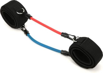 CHICIRIS Widerstandsb&auml;nder f&uuml;r Krafttraining, rutschfeste, Verstellbare Latexschlauch-&Uuml;bungsb&auml;nder f&uuml;r Heimtraining und Taekwondo-Training (Typ 1 (Wei&szlig;, Grau, 