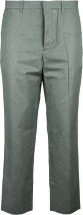 Hindustrie Homme, Pantalons, Vert, Taille: L Pantalon de costume