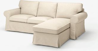 IKEA EKTORP Bezug f&uuml;r 3er-Sofa mit R&eacute;camiere