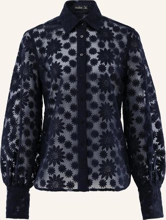 van Laack Van Laack Bluse Modern Fit blau