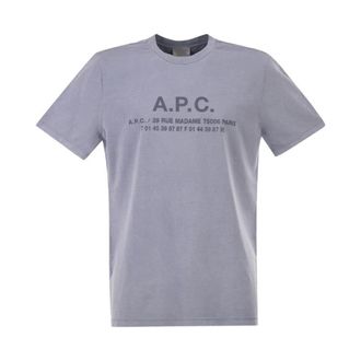 A.P.C. T-Shirts - - Tops - Herren - Blau - M