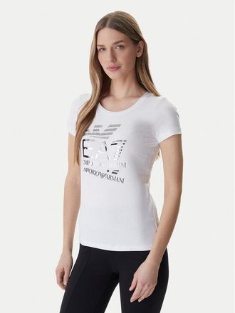 Emporio Armani T-Shirt 7W000977 AF10373 Wei&szlig; Regular Fit