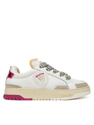 Blauer Sneakers S5ADEL02/LEA Weiß