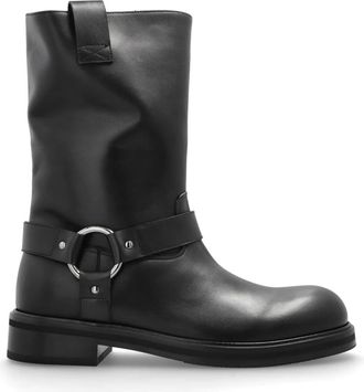 Dolce & Gabbana Homme, Chaussures, Noir, Taille: 41 EU Bottines en cuir