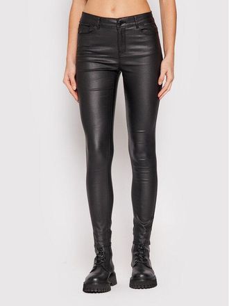 Vero Moda Stoffhose Seven 10138972 Schwarz Slim Fit