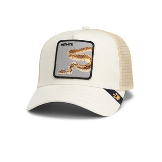 Goorin Brothers Trucker Cap Deadly Companion Creme Beige, Size:OneSize