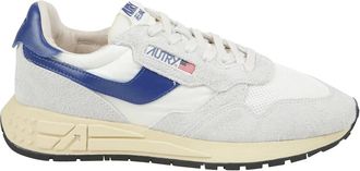 Autry Homme, Chaussures, Blanc, Taille: 42 EU Baskets de course flexibles blanc bleu