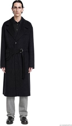 Giorgio Armani Belted Cashmere Coat