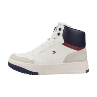 Tommy Hilfiger Mid Cut Schn&uuml;r-Sneaker - - Shoes - Herren - Wei&szlig; - 37 EU