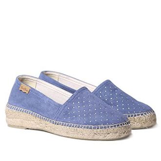 Toni Pons Espadrille Femme en Daim - Eddy-St - Indigo, 38 EU