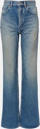 Saint Laurent Jean ample 70s &agrave; taille haute