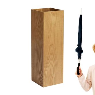 Generico Regenschirmhalter f&uuml;r den Innenbereich, Halterung f&uuml;r Regenschirme aus Holz, Eimer f&uuml;r Gehst&ouml;cke | f&uuml;r Terrasse, B&uuml;ro, Hinterhof, Haus, Schlamm, Terra
