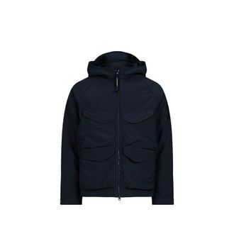 C.P. Company Parka &agrave; capuche avec &eacute;cusson logo