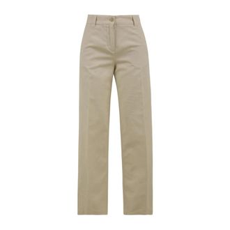 Aspesi Straight Hosen - - Trousers - Damen - Beige - S