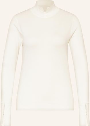 Marc Cain Longsleeve Mit Schmucksteinen weiss