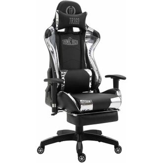 Clp Chaise de conception de sports de jeu et formes ergonomiques de diff&eacute;rentes couleurs comme colore : blanc noir