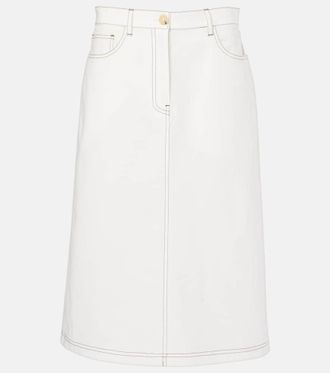 Toteme High-Rise-Jeansrock