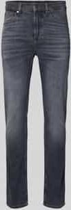 HUGO BOSS Slim Fit Jeans aus Baumwoll-Mix Modell DELAWARE