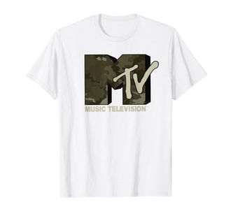 Giesswein Music Television Camouflage Logo T-Shirt