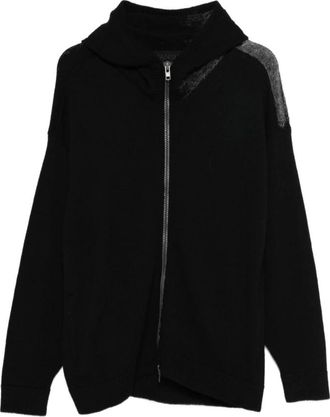 Transit Par-Such Homme, Sweatshirts et sweats &agrave; capuche, Noir, Taille: XL Zip-through Sweat &agrave; capuche
