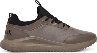 Calvin Klein Sneakers Eva Runner Laceup Sock Mat Mix YM0YM01443 Braun