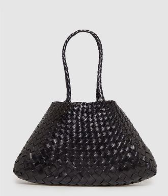 Dragon Diffusion Sac Santa Croce Cuir Noir