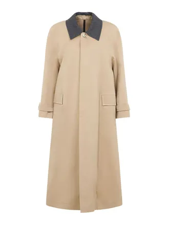 Carven Trenchcoat - Dunkelgr&uuml;n