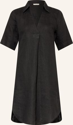 Lilienfels Lilienfels Leinenkleid Thomas schwarz