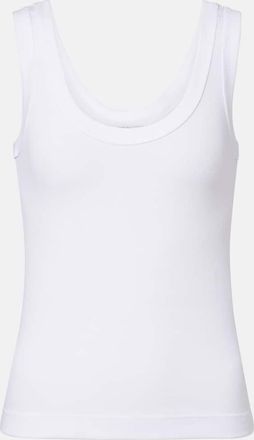 Brunello Cucinelli Top aus einem Baumwollgemisch