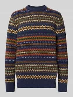 Barbour Regular Fit Strickpullover aus reiner Wolle Modell ISLE CREW