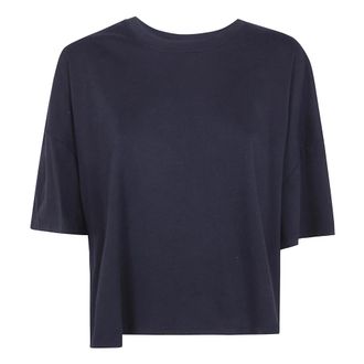 Majestic Filatures Oversized T-Shirt - - Tops - Damen - Schwarzk - ONE SIZE