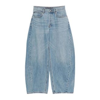 Alexander Wang Jean large - Femme - Jeans - Bleu - Taille: W25